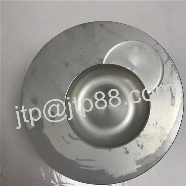 Cast iorn excavator spare parts P11C truck engine parts piston kit for ...
