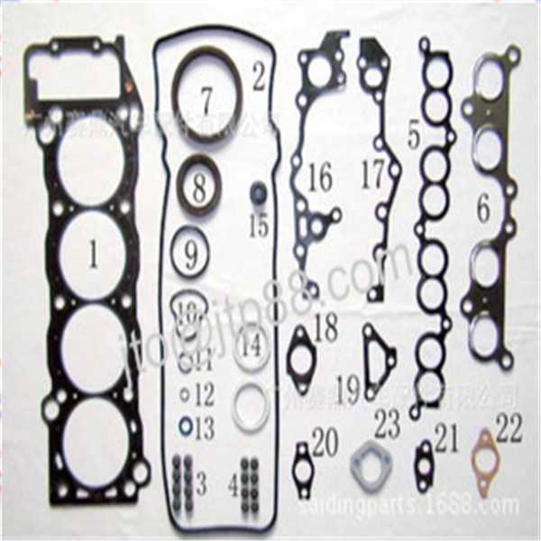 Aluminum Full Engine Rebuild Kits / Overhaul Gasket Set 3Y For Toyota ...