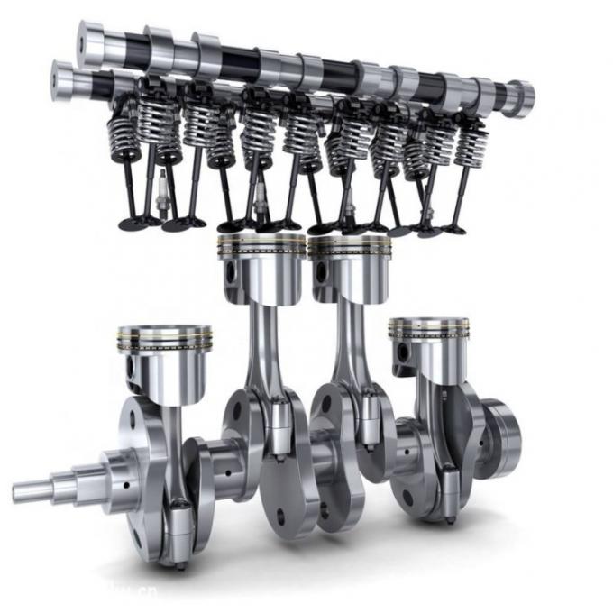 27.5kgs Toyota Forklift Crankshaft , 180 Degree Crankshaft For 1Z ...